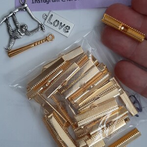 5 Sugar Skull Gold Tone With Enamel Charms GC3602 | Etsy