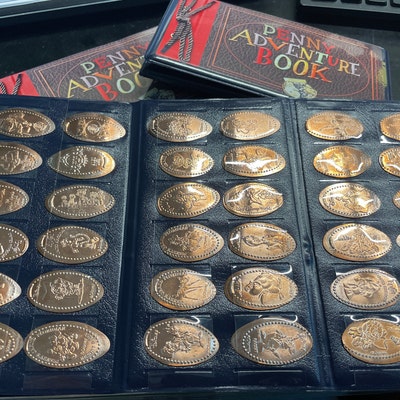 Pressed Penny Collector Book: Penny Adventure Book - Etsy
