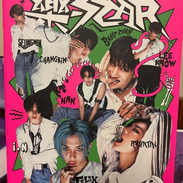 SKZ [OFFICIAL] Headliner Album Rock 樂 Star Rockstar Stray Kids Felix ...