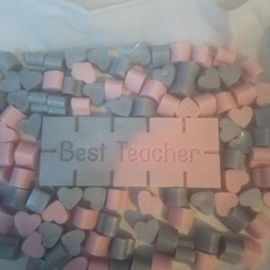 Single Heart Snap Bar Design Wax Melt Bar Silicone Mould | Etsy UK