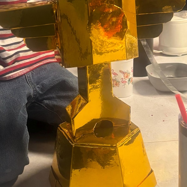 Trophy Cup Cardboard Template for Racing Cars Tournament DIY Plan ...