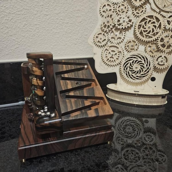 Wooden Toys -marble Run- MODULE 4 for Marble Machine ( Use 16mm Glass ...