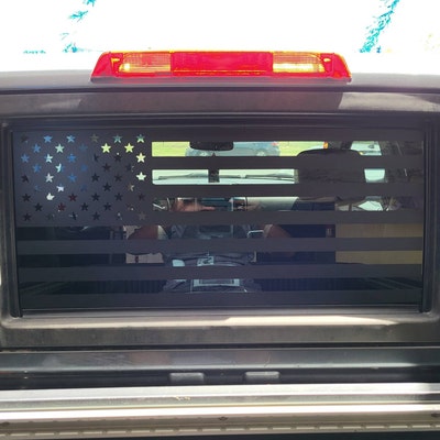 Fits 2006-2014 Honda Ridgeline Rear Middle Sliding Window American Flag ...
