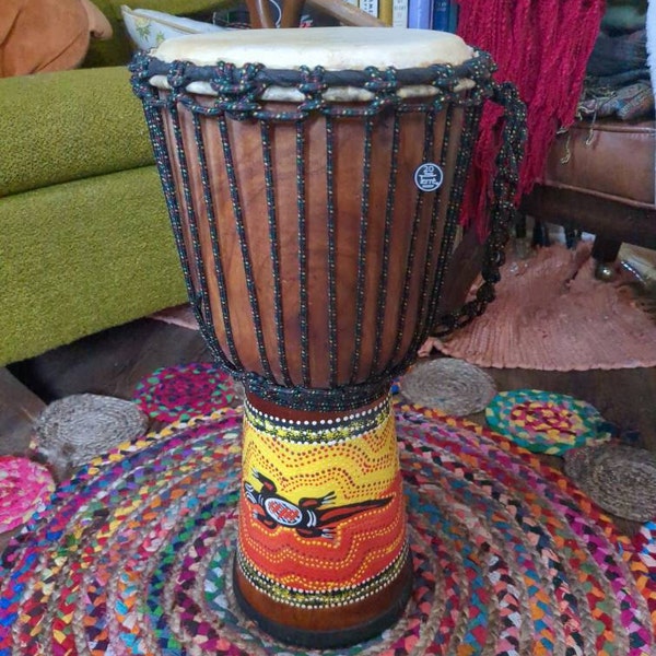 Djembe Beginner Paint, 10" 12' 16" 20" 24" Tall. - Etsy