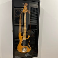 Acrylic Guitar Display Case All Acrylic Crystal Clear Guitar - Etsy Canada