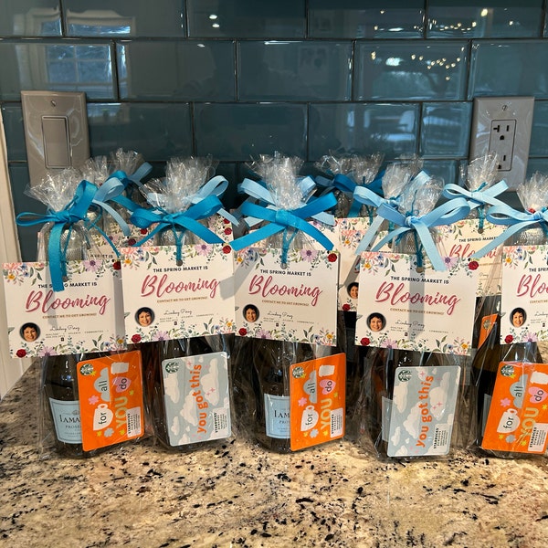 Realtor Spring Pop by Tag - Editable Template - Digital April Marketing ...