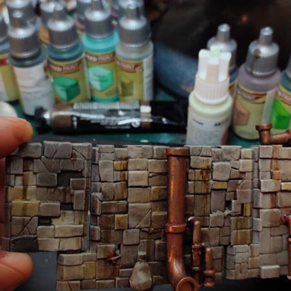 Dwarf Mine Coal Trolley Modular Platforms, Dnd Terrain Miniature, Hero ...
