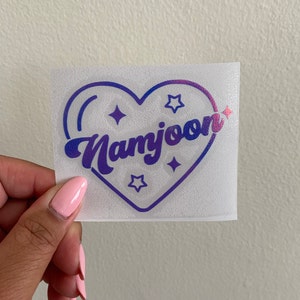 BTS Sticker Sticker for Water Bottle Hope World Decal BTS - Etsy