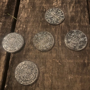 Graphite Casting Mold Pirate Coin Bullion Pour Your Own - Etsy