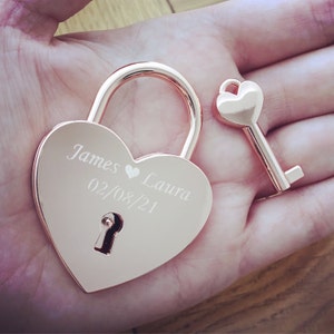 Engraved Solid Brass Personalised Padlock Lock Your Love - Etsy UK