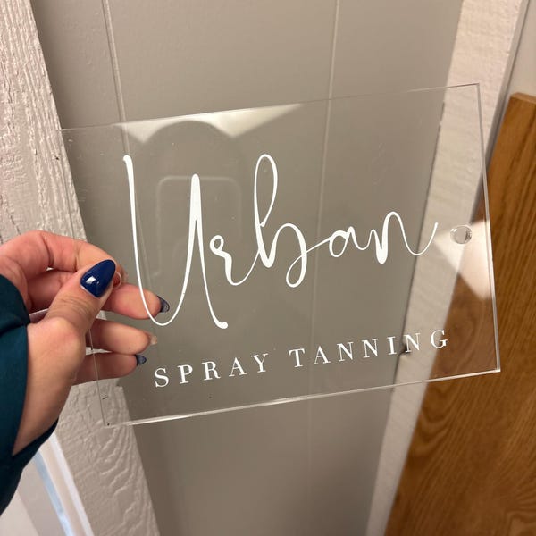 Custom Acrylic Sign, Acrylic Door Sign, Acrylic Office Sign ...