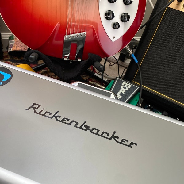 Rickenbacker Guitars Logo Vinyl Decal - Etsy
