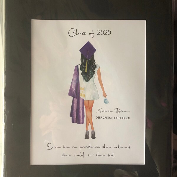 Pandemic Graduation Gift | Senior Year Gift | Custom Graduation Gift ...