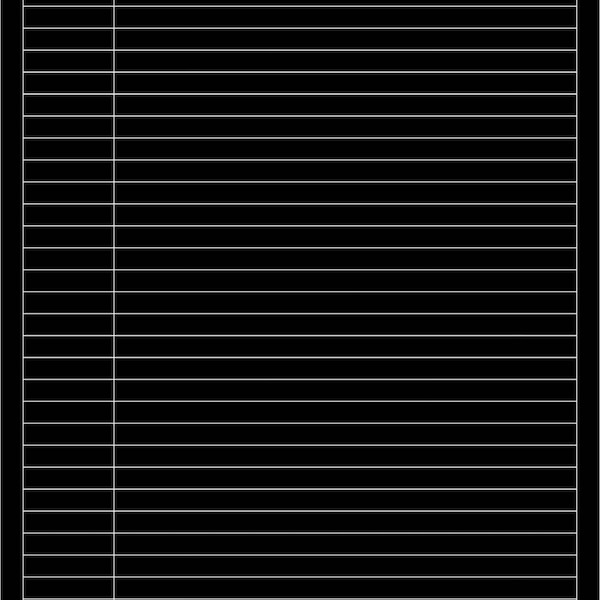 Digital Note Taking Black Paper Template | Goodnotes Notability iPad ...