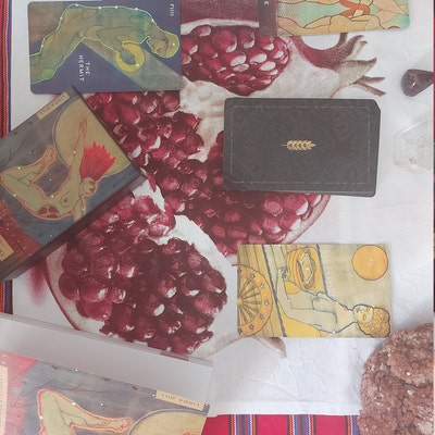 The RED SEEDS 2 ORACLE Cards a Journey Through the Many Ancient Myths ...