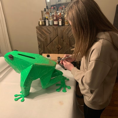 DIY Papercraft Frog,digital Download,ed Craft Frog,paper Toys,lowpoly ...