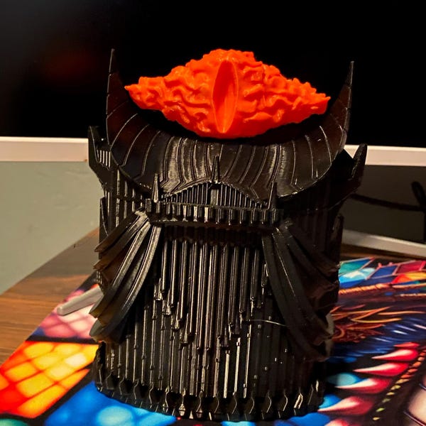 Eye of Sauron 100+ Deck Box | EDH | Lord of the Rings | Barad Dur ...