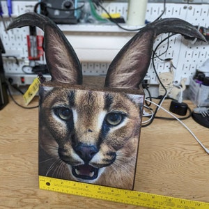 Big Floppa Cube Papercraft Template. DIY Lowpoly Toy. 3D Origami Big ...