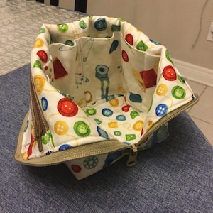 PDF pattern for padded travel mini iron caddy/carrier easy | Etsy