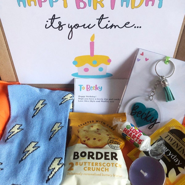 Personalised Best Friend Letterbox Gift Cheer up Get Well Soon Miss You ...