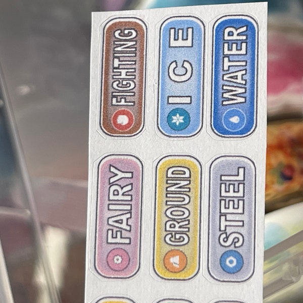 Colorful Stop Planner Stickers, Printed Stickers, Traffic Sign Stickers ...