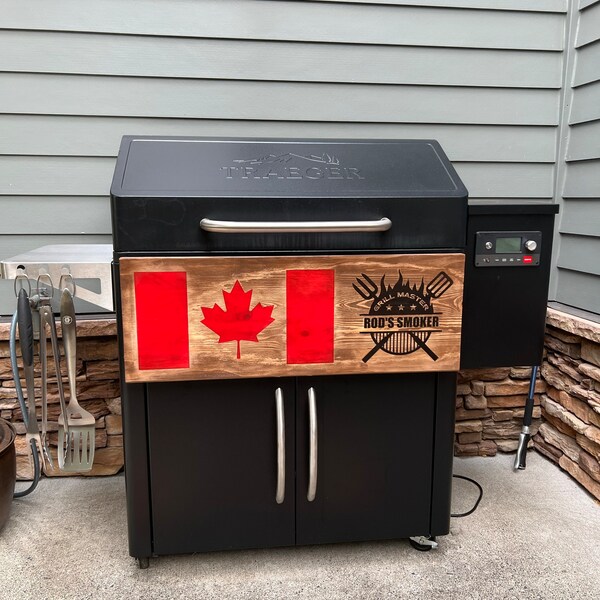 Traeger Custom Carved Engraved Front Shelf. Traeger Replacement Shelf ...