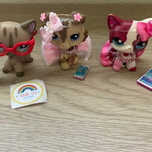 Littlest Pet Shop Clothes LPS Accessories 6 Custom Collars - Etsy