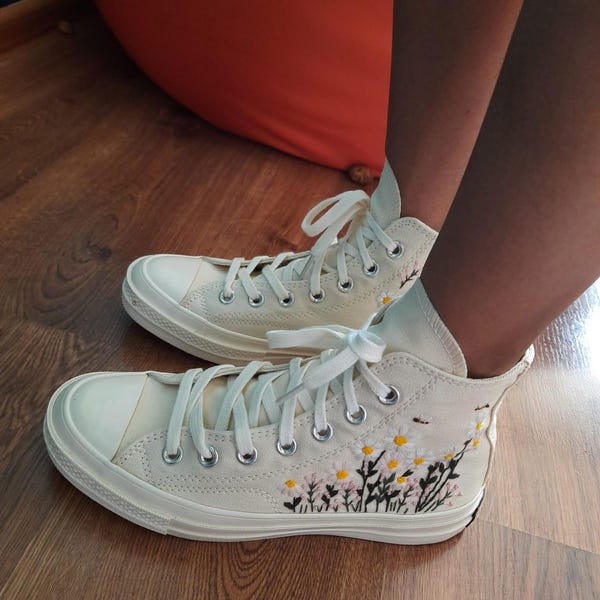 Converse Embroidered Shoes,converse Chuck Taylor 1970s,converse Custom ...