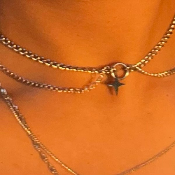 Bound Ear Chain | Lobe to Cartilage | Custom Stainless Steel Earring ...