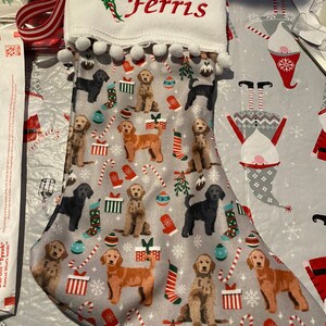 Labrador Retriever Christmas Stocking / Dog Stocking / | Etsy