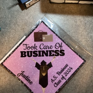 Graduation Cap Topper/mba - Etsy
