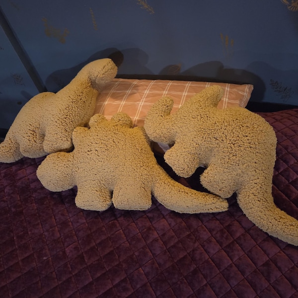 Mini Dino Nugget Plush, Small Dinosaur Nug Plushies, Tiny Dinosaur ...