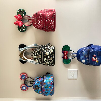 1 Mouse Ear/bag Wall Hook, Mouse Ear/bag Display, Headband/bag Hanger ...