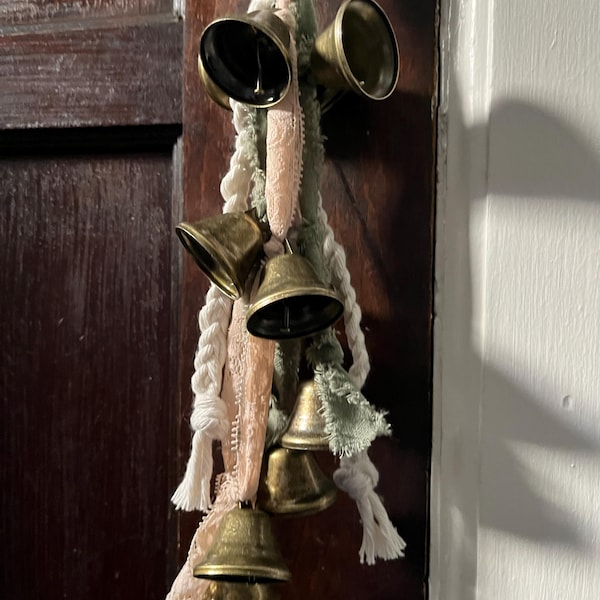 Witches Bells for Door: Witchy Home Decor, Altar Bells - Etsy
