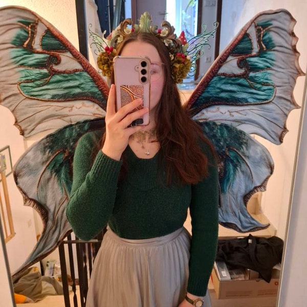 Great Peacock Moth Maxi - Etsy