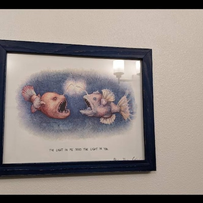 Octopus Art Print, Original Pacific Giant Octopus Pacific Northwest ...