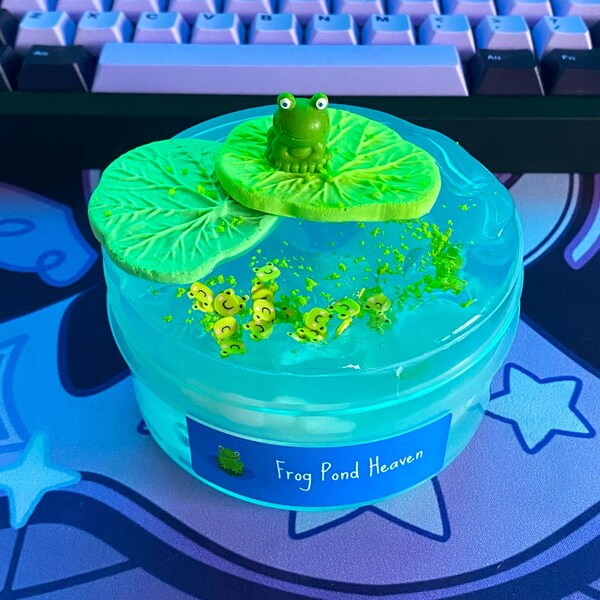 400ml Matt Clear Slime Container for Slime Container for Charms ...