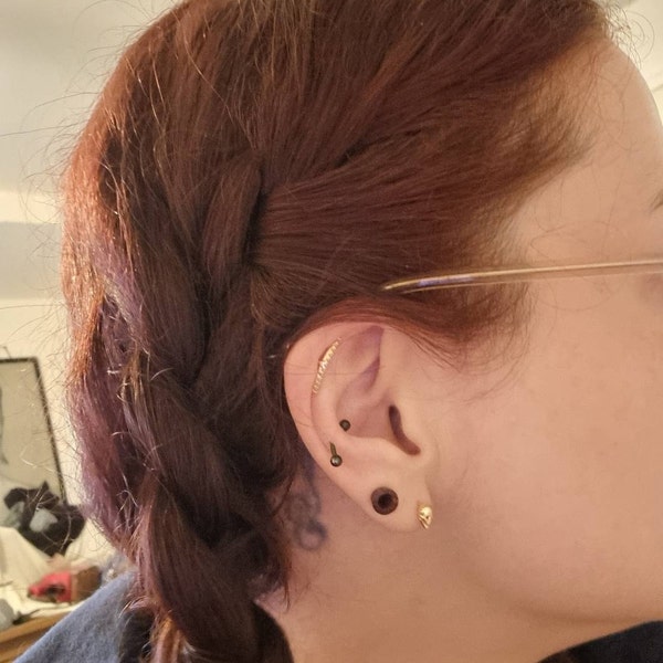 Chain Industrial/scaffold Bar, Surgical Steel, up to 38mm, 1.6mm, Gem ...