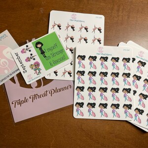 Broadway Musical Stickers the Prom Musical Inspired Weekly - Etsy