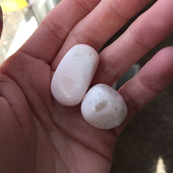 Mangano Calcite Tumbled Stone - Tumbled Mangano Calcite Crystal ...