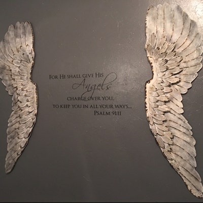 For He Shall Give His Angels Charge Over You Psalm 91:11 Decorations ...