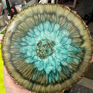 Crystal Sea Turtle Resin Mold Extra Large Geode Silicone Create Custom ...