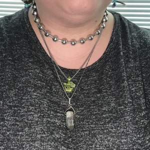 Extra Large Ball Chain Necklace Choker 12mm Stainless Steel Oversized ...