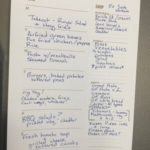 Meeting Notes Notepad With Agenda Attendees Notes and | Etsy