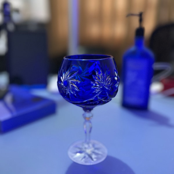 Rosenthal Studio Line SPLIT Pattern Wine Glass Goblet 24% Lead Crystal ...