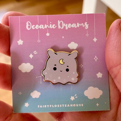 Celestial Witch Cauldron Enamel Pin Cosmic Witch Lab Cloud Cauldron ...