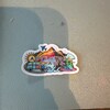 Rainbow Lightening Bolt Sticker WATERPROOF - Etsy