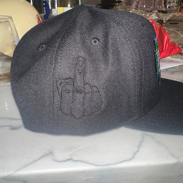 Middle Finger Embroidery Design | Finger Dst File | Middle Finger PES ...