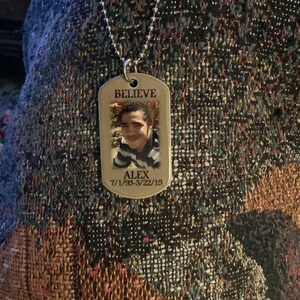 In Memory Photo Flag in Memory Personalized Flag Cemetery | Etsy