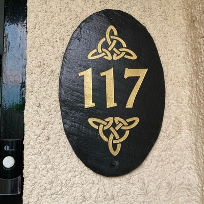 Irish Welcome Slate Sign porch Welcome Sign Irish Hand Made Slate ...